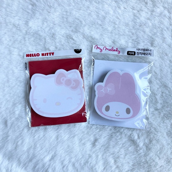 Other | Hello Kitty My Melody Note Pads | Poshmark